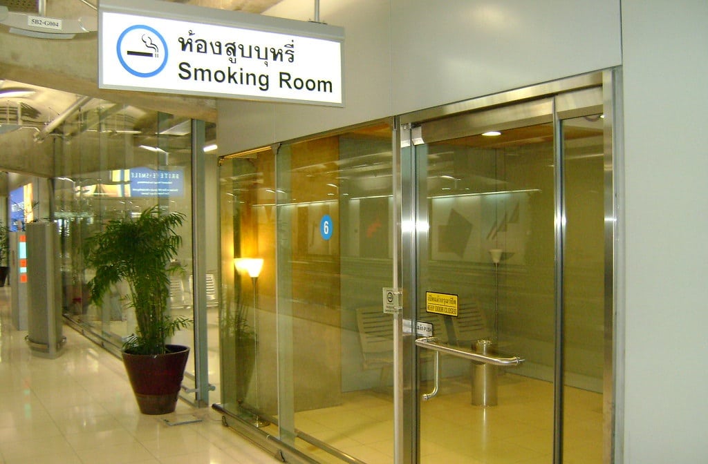 Airports Of Thailand Pushes To Bring Back Smoking Rooms