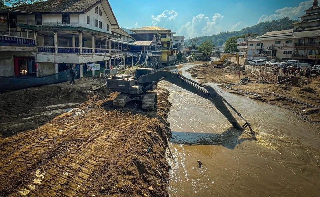 Mae Sai Moves Forward With River Dredging Ahead Of Monsoon Season