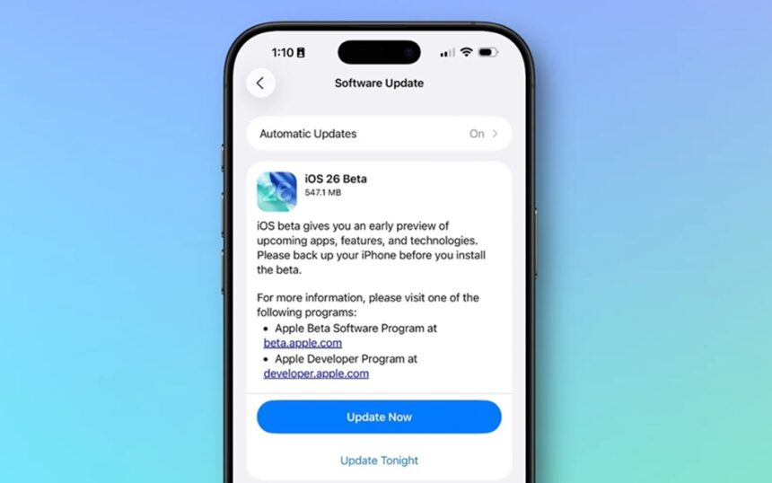 Apple Releases IOS 26 Beta: What’s New For IPhone Users