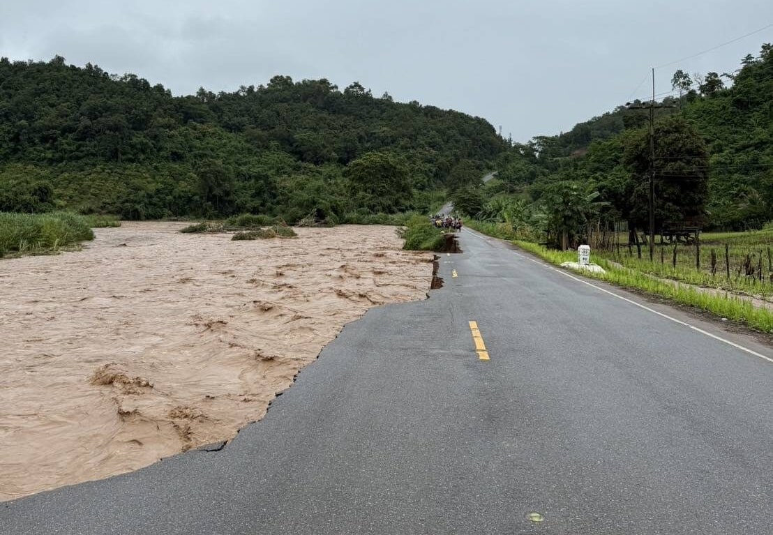 Storm Wipha Causes Severe Flooding In 18 Districts In Chiang Rai Province