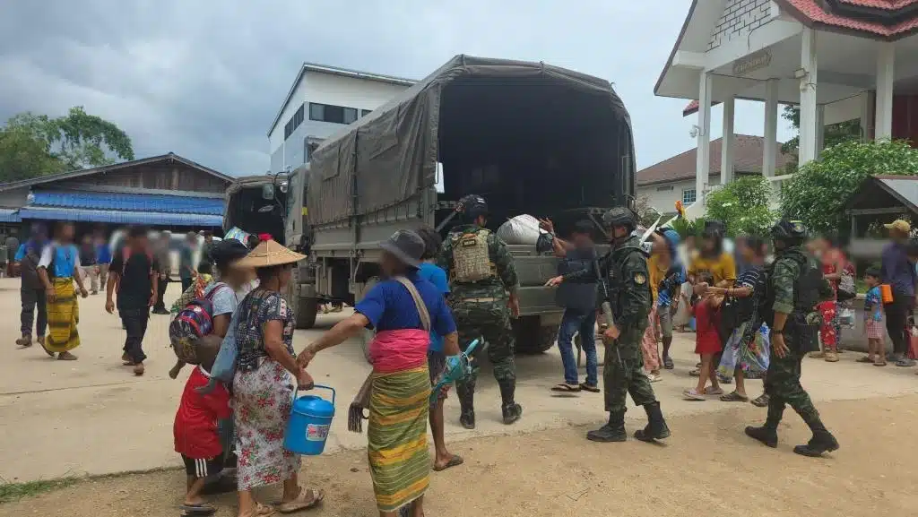 Bomb Attacks In Myanmar Force Over 200 Civilians To Flee Into Thailand