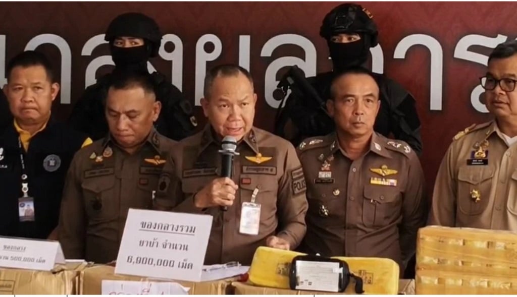 Police Announce 5 Major Drug Busts In Chiang Rai