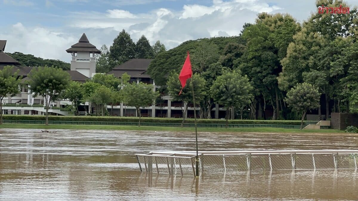 Chiang Rai City Issues Flood Warning For Kok River As Water Levels Rise