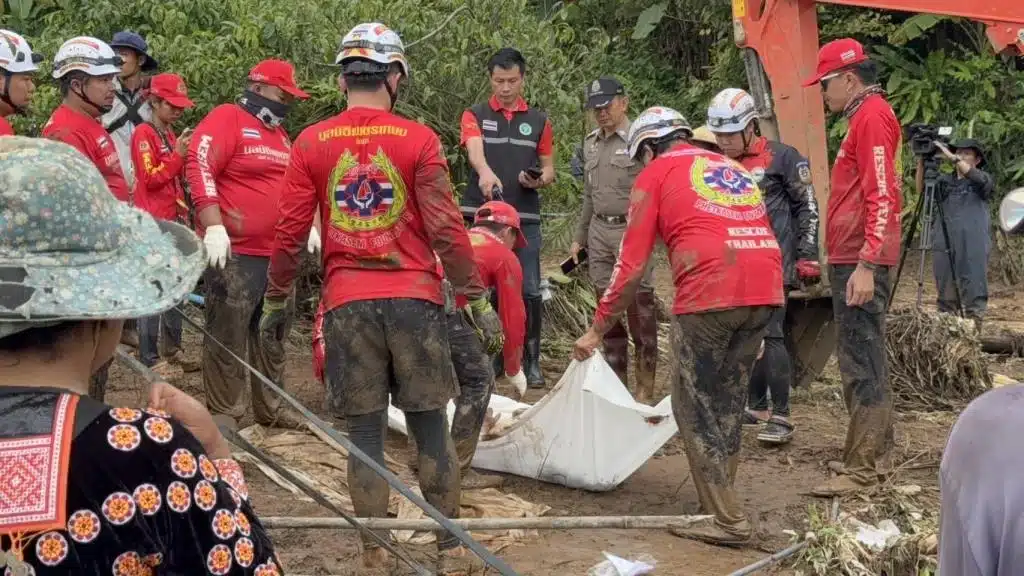 Rescue Workers Recover 2 More Dead Bodies From Flash Flood In Chiang Mai