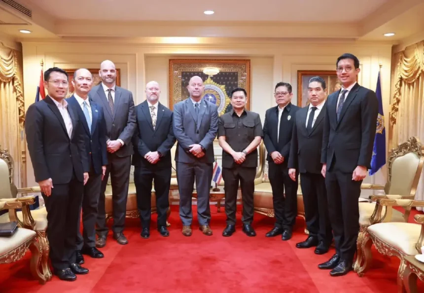 ONCB And DEA Meet In Chiang Rai To Strengthen Ties Over Transnational Crime